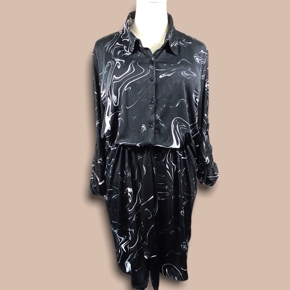 LuLaRoe | Dresses | Ellie By Lularoe Button Down Womens Dress Size ...